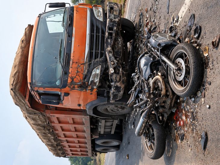 Varanasi Ring Road Accident: Bike Rider Killed by Unknown Truck