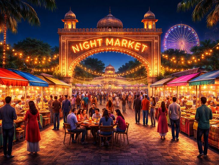 Lucknow Day-Night Market | Indore Pattern Launch August