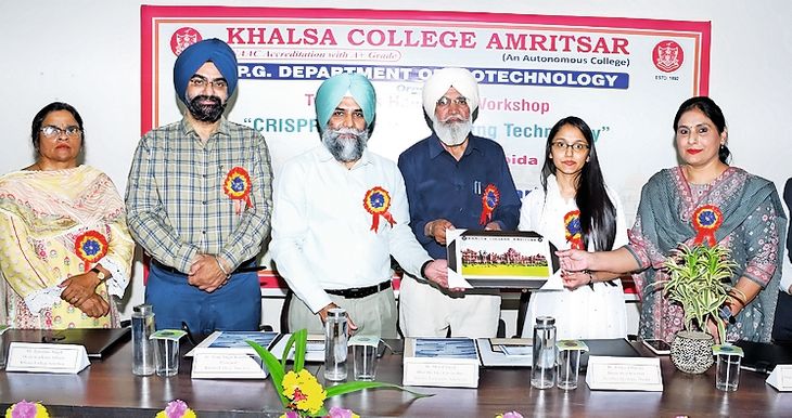 Conducted a workshop on genome editing technology