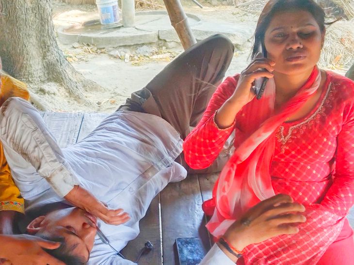 Basti Bike Accident: Boy Fractured Leg Saving Child | Youth Injured