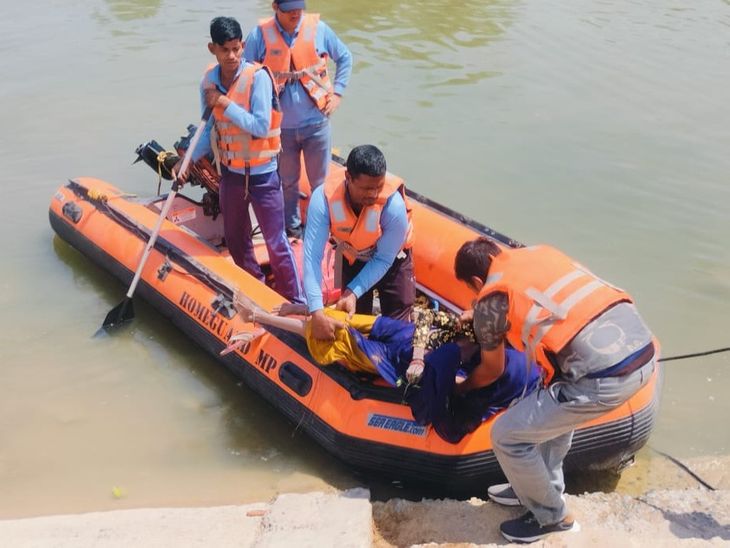Murena SDRF Rescue: Womans Body Recovered from Canal