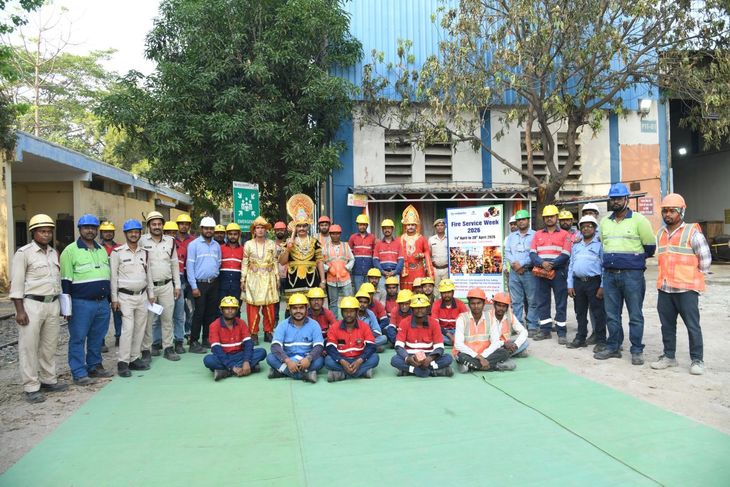 Fire safety lessons were imparted through live demos and street plays.