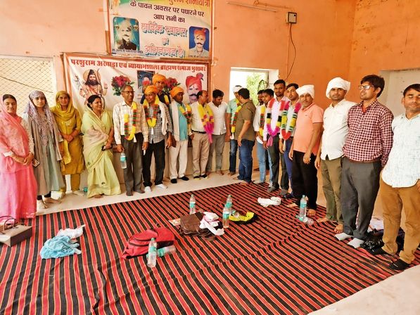 Banaisingh Dagur became the Block President and Prasadi Minister