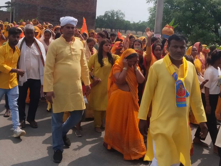 Sheikhpur Jaffar Kalash Yatra | Bhagwat Katha Inauguration