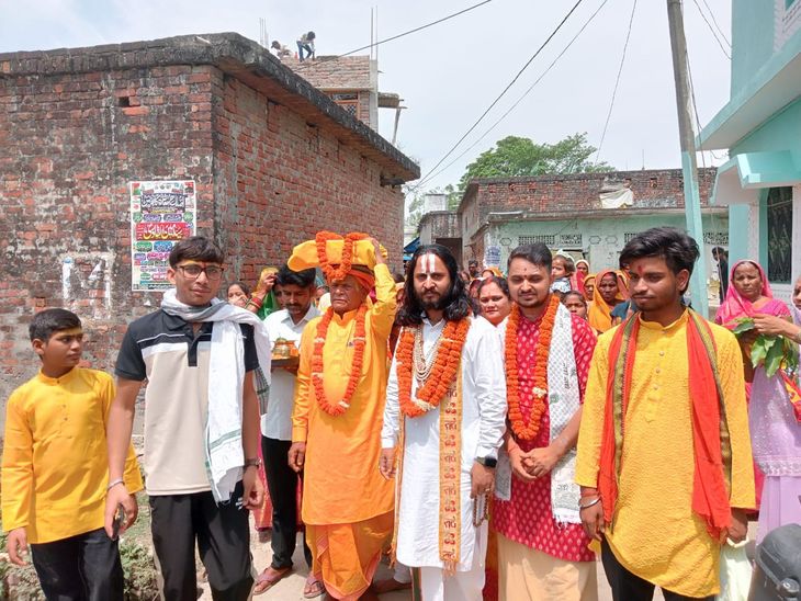 Mudila Shivdatt Shrimad Bhagwat Katha Begins | Kalash Yatra Undertaken