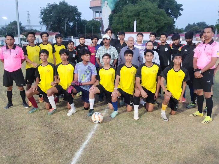 Prayagraj DSA Academy Wins Football Title; Mayank, Aqib Score