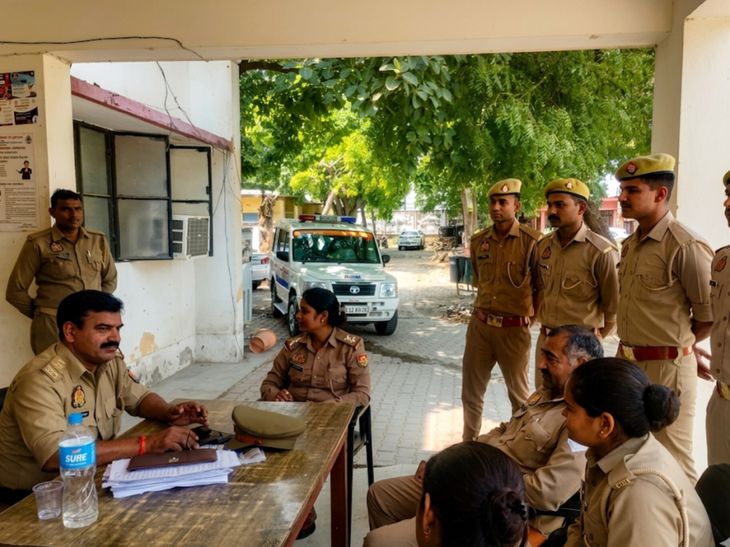 Kalpi Police Instruct New Recruits to Maintain Peace
