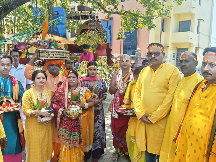 Dhoraiya Kadma Bhagwat Katha Inauguration | 501 Kanyas Kalash Yatra