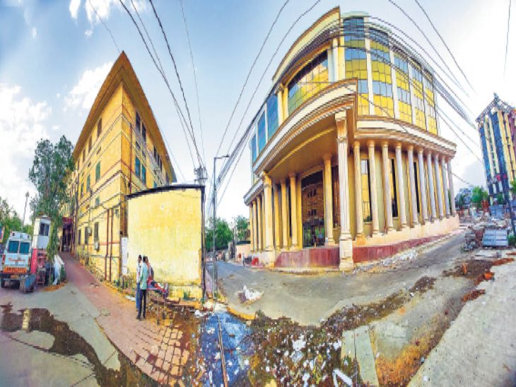 Cardiac Center; After the construction of the 4-story building, the ...