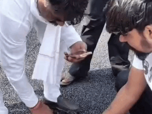 Kaithal Guhla MLA Road Construction Irregularity Video | Congress ...