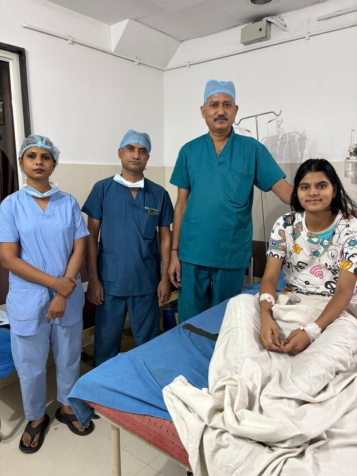 Successful spleen operation through telescope for the first time in Hadoti