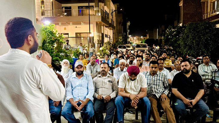 The MLA listened to the problems of the people in Royal City Colony of ...
