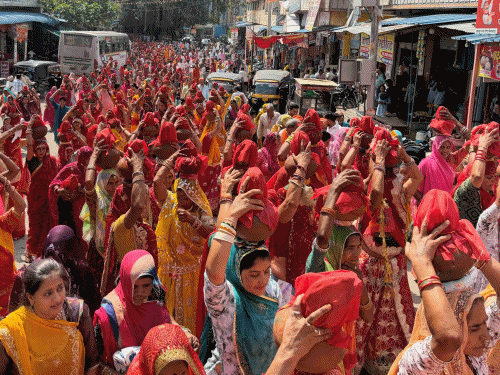 Kelwada Bayan Mataji Mandir Kalash Yatra Mahotsav Begins
