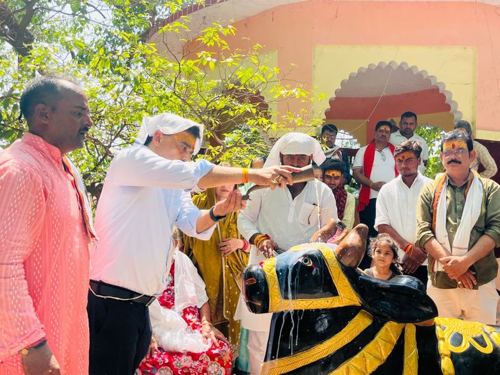 Jharkandey Mahadev Dham Gajipur Nandi Pratishtha Inauguration