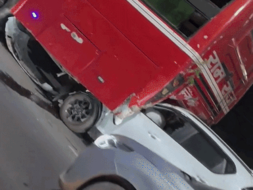 Gurugram Sohna Highway Accident: Car-Bus Collision, Youth Death