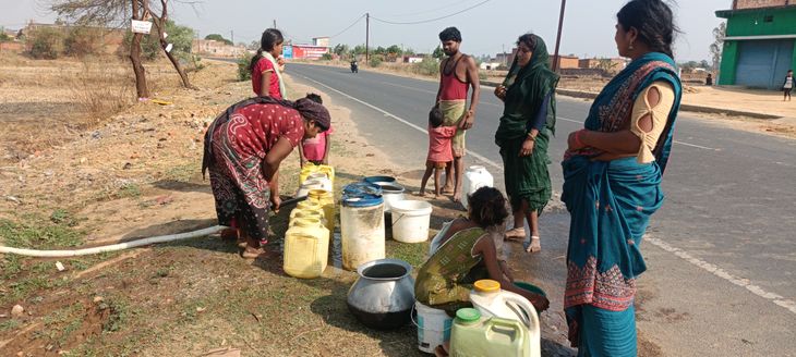 Water crisis in several villages including Tendua-Chhindiya, overhead ...