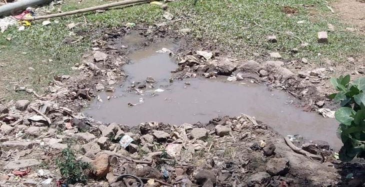 Application again, drain incomplete for 10 years