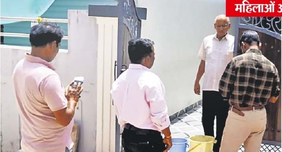 Public feedback was collected on the dry-wet garbage system, and heaps ...