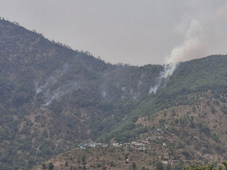Massive Forest Fire in Rudraprayag | Chaur-Urkholi Villages in Fear