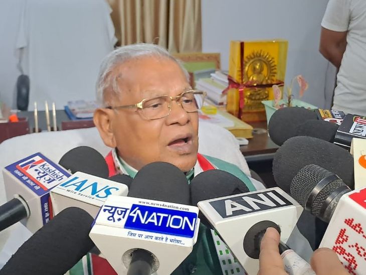 Jitan Ram Manjhi Slams Tejashwi Yadav on Bihar Law & Order