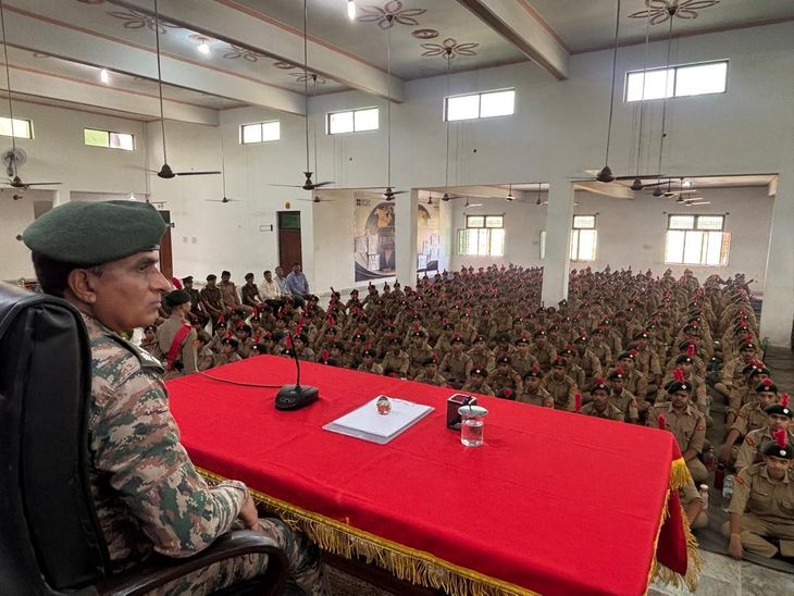 Etawah NCC Camp: Brigadier Pal Yadav Inspires Cadets | Discipline ...