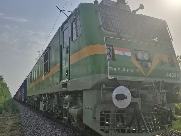 Nawabganj Freight Train Stuck 8 Hours After Storm & Rain