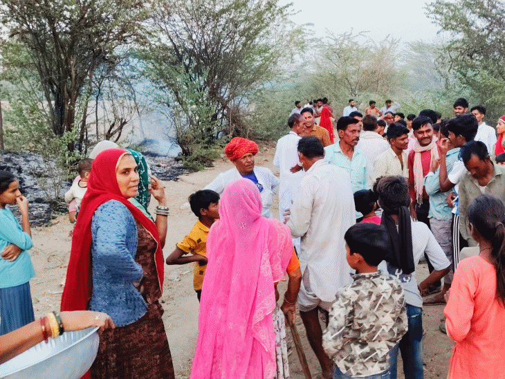 Jotayan Harada Fire Accident | Villagers Save Baada From Major Loss