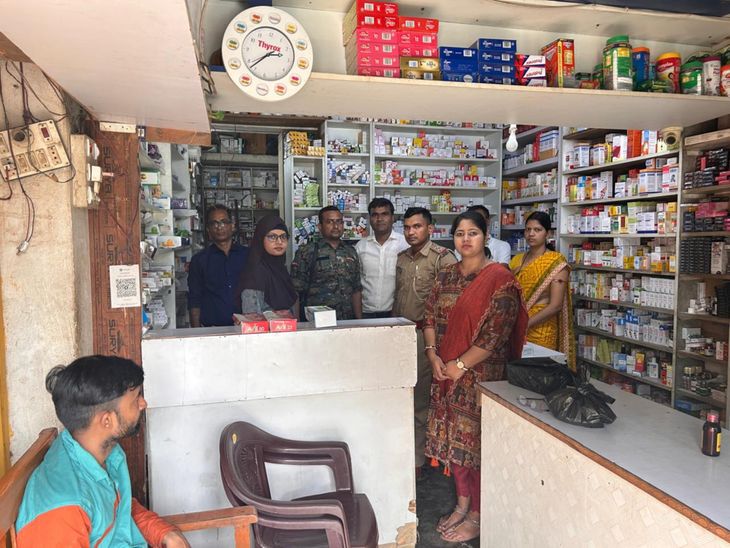 Two medical shops raided for drug sales