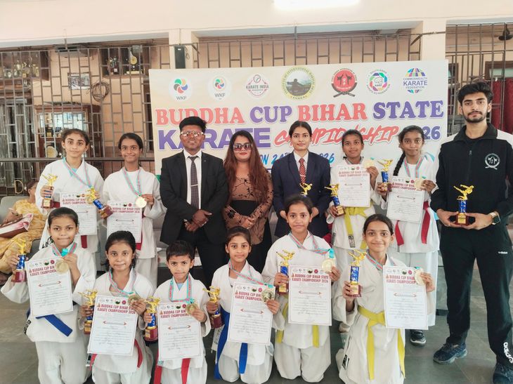 Buddha Cup Karate Championship, Vaishali's daughters dominate