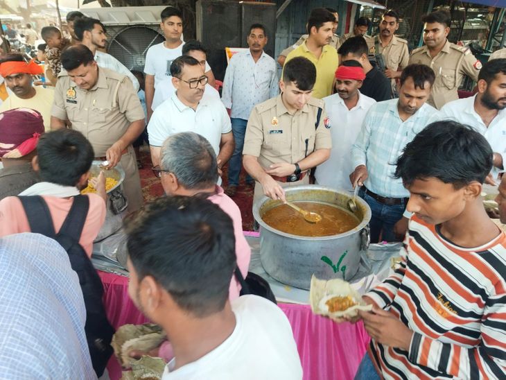 Ayodhya Masodha Bhandara | Prasad Distribution Chaturth Mangalwar news