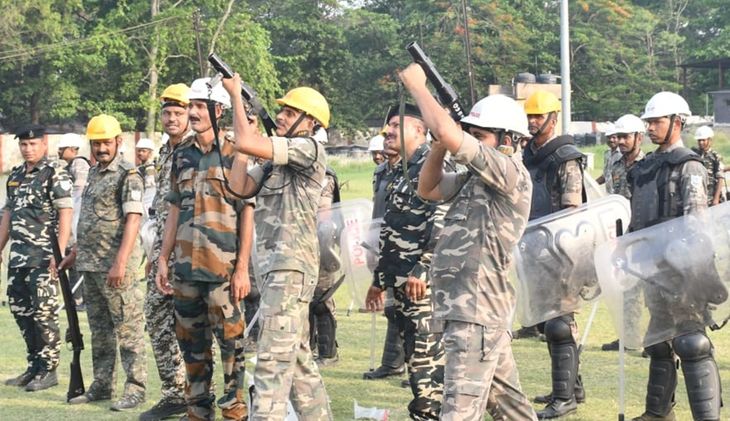 Police on alert mode for festivals, conduct mock drill