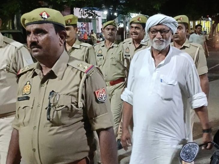 Mandi Sipah Bakrid Security Review | Police Flag March