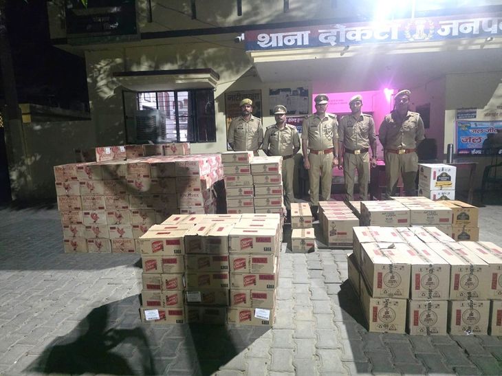 Ballia Pickup Seized | 3105 Liter English Liquor Nabbed