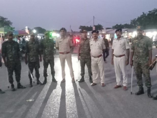 Jalai Police Flag March Ahead of Bakrid | Security Alert