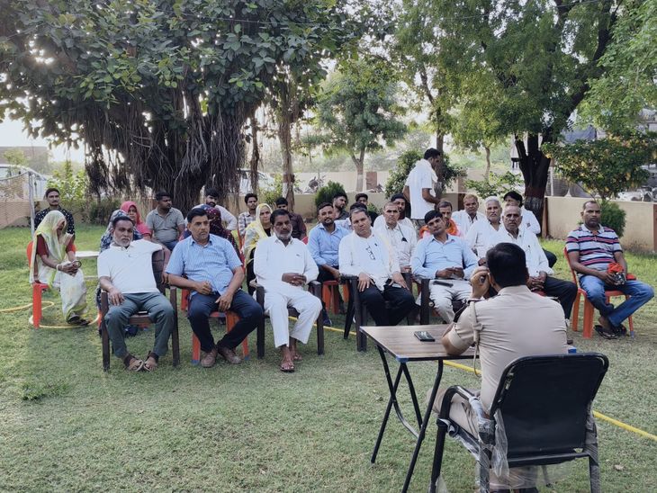Sawai Madhopur ML Nagar Police CLG Meeting For Eid; Traffic Appeal