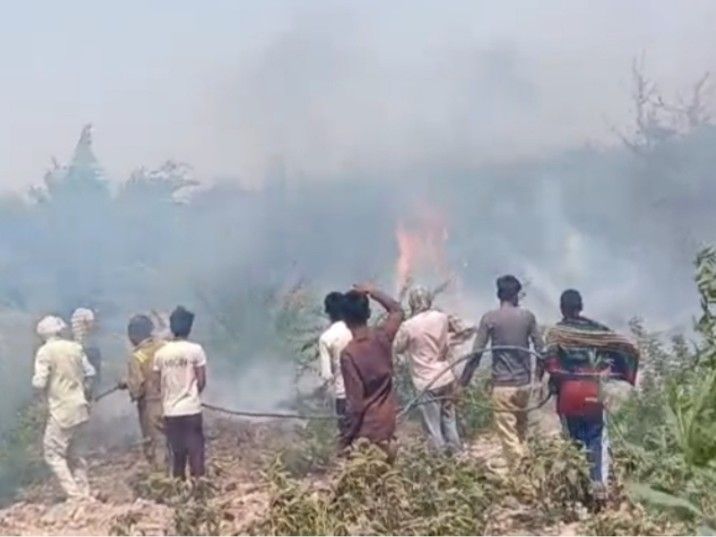 Konch Jungle Fire | Villagers & Fire Brigade Control Blaze