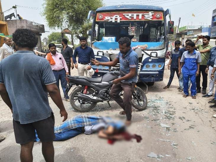 Takhatpur Bus Bike Accident | SP Uncle Death