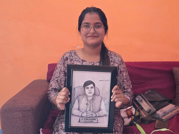 Gonda Seva Pakhwada Art Contest: Shraddha Gangwar Wins 51K for Viksit ...