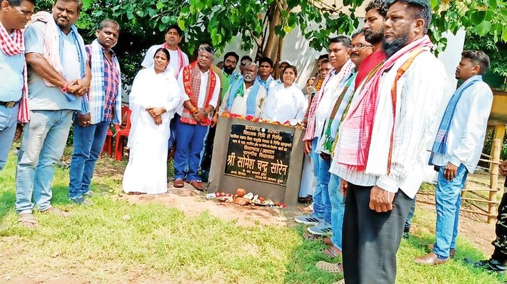 The MLA laid the foundation stone for the dining hall and kitchen ...