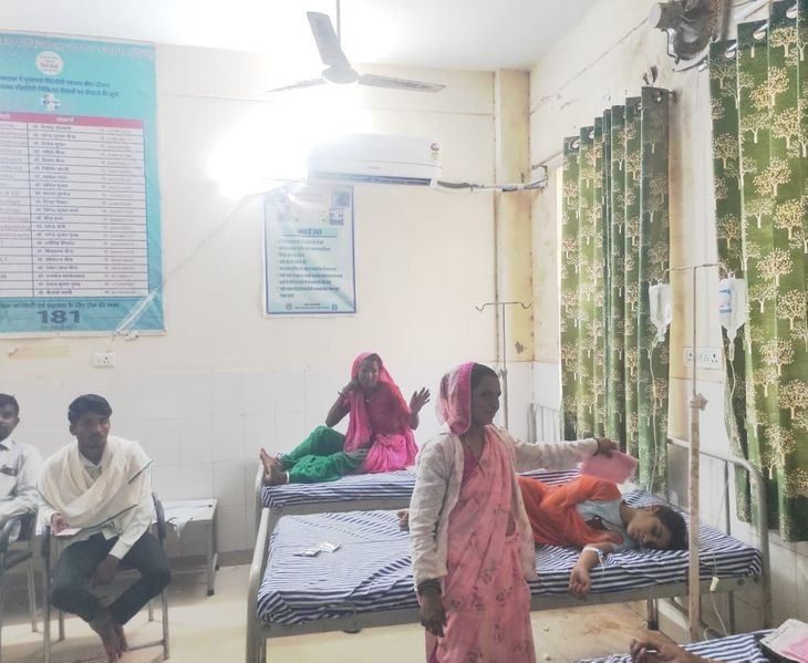 Fans and ACs in the hospital stopped working after the power cut, and ...