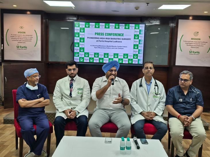 Fortis successfully undergoes high-risk surgery on a 152 kg patient