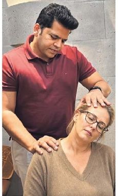 Success: Australia's Olivia gets pain relief in Udaipur