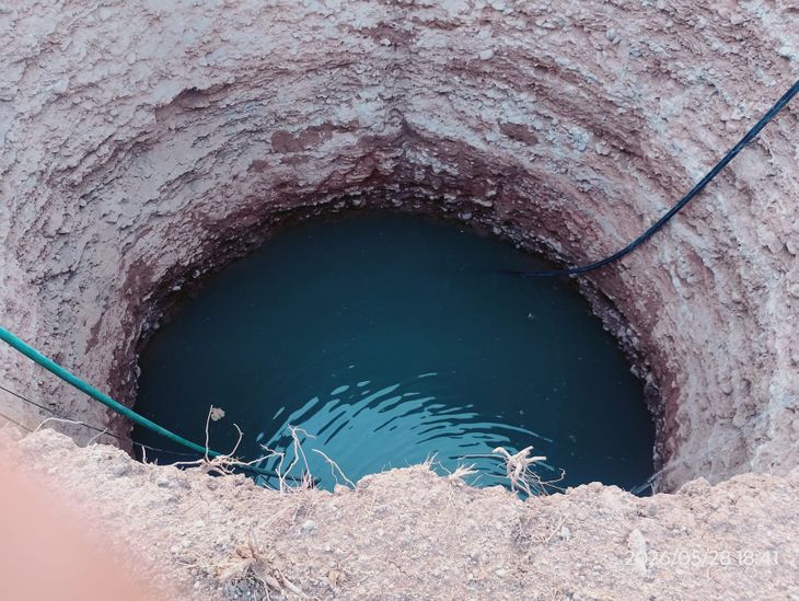 A well was dug in 5 days, providing relief from the drinking water crisis.