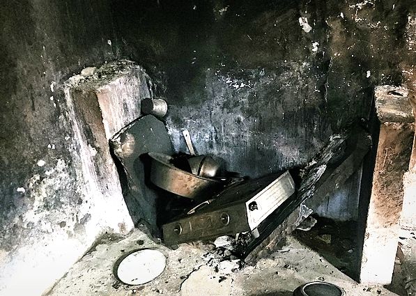 A short circuit in Banetha caused a fire in the house, burning ...