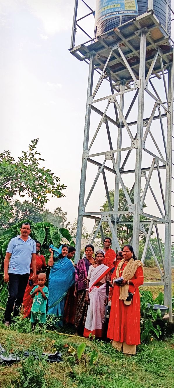 Solar mini water tower scheme becomes a showpiece, people are not ...