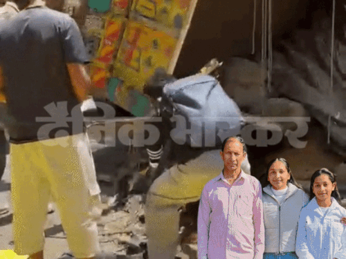 Yamunanagar Accident: Truck Crushes Two Bikes, Four Dead | Himachal ...