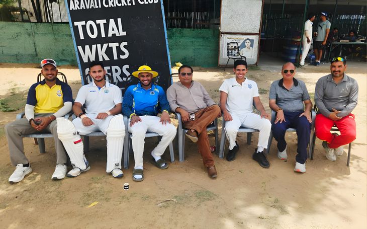 Young cricketers are learning from star players, Aryan Baghel also ...