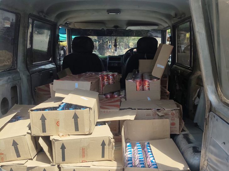 Dhar Police Seized Liquor Vehicle | Congress Leaders Nabbed