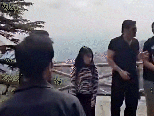 MS Dhoni Daughter Jiva Admission Mussoorie Visit Photos