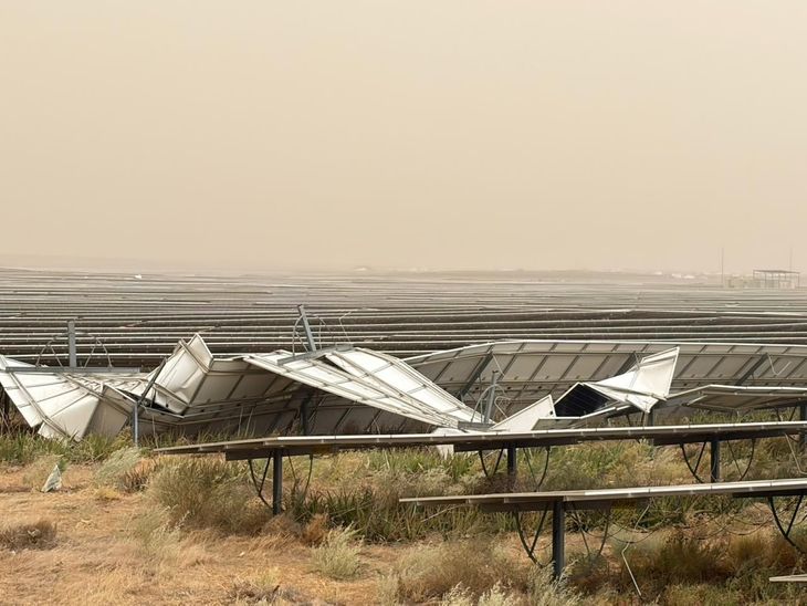 Bhadla Solar Plant Damage | Heavy Storm Hits Indias Largest Plant 2026